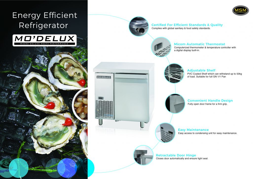 Modelux Upright & Undercounter Refrigeration - Commercial Kitchen ...
